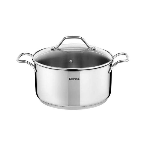 Tefal Intuition 24cm 5L Casserole - Stainless Steel Pot